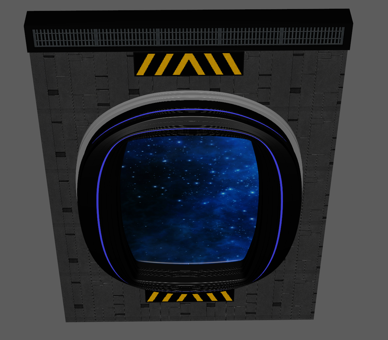 Sci-fi window 3D model - TurboSquid 1214795