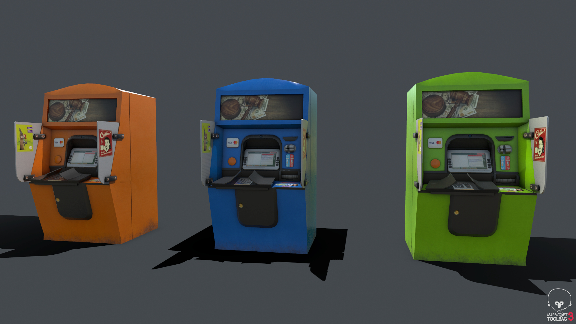 Atm model - TurboSquid 1214988