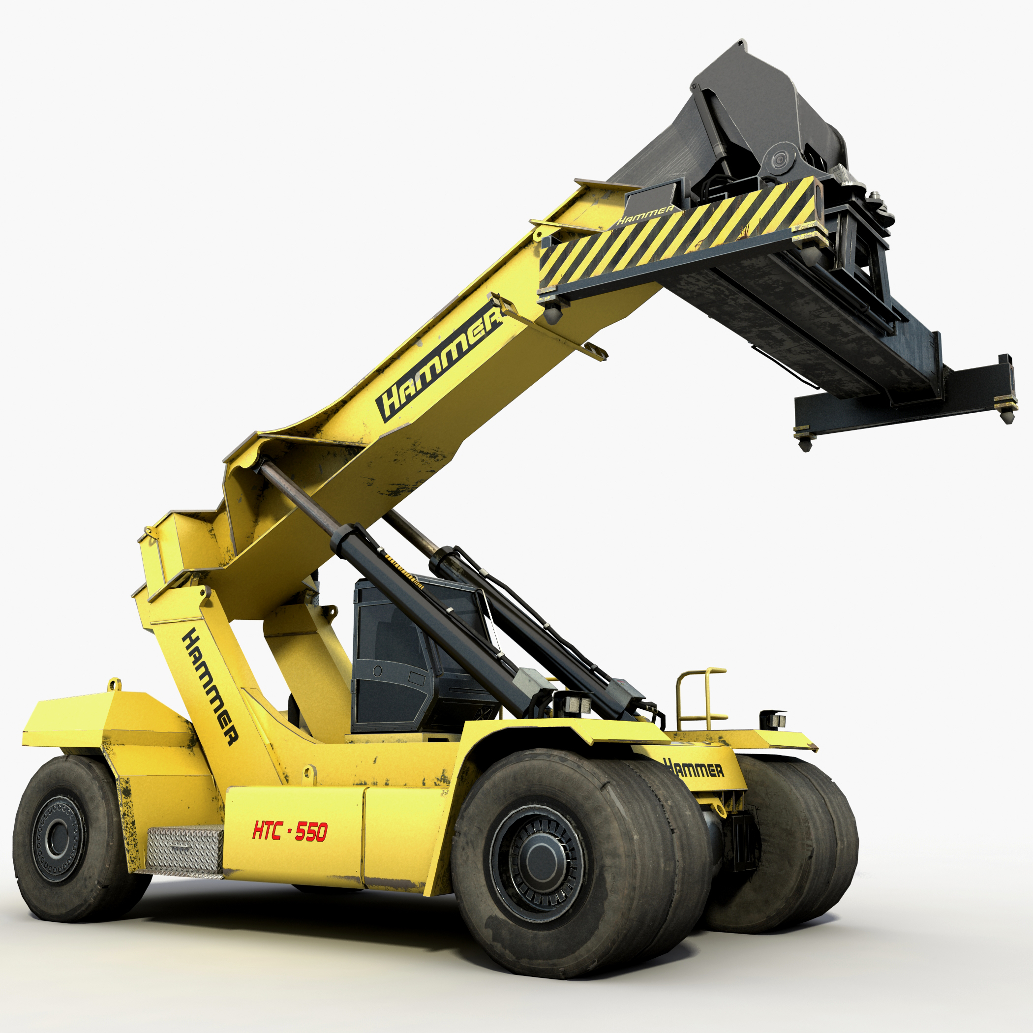 Heavy forklift model - TurboSquid 1215028