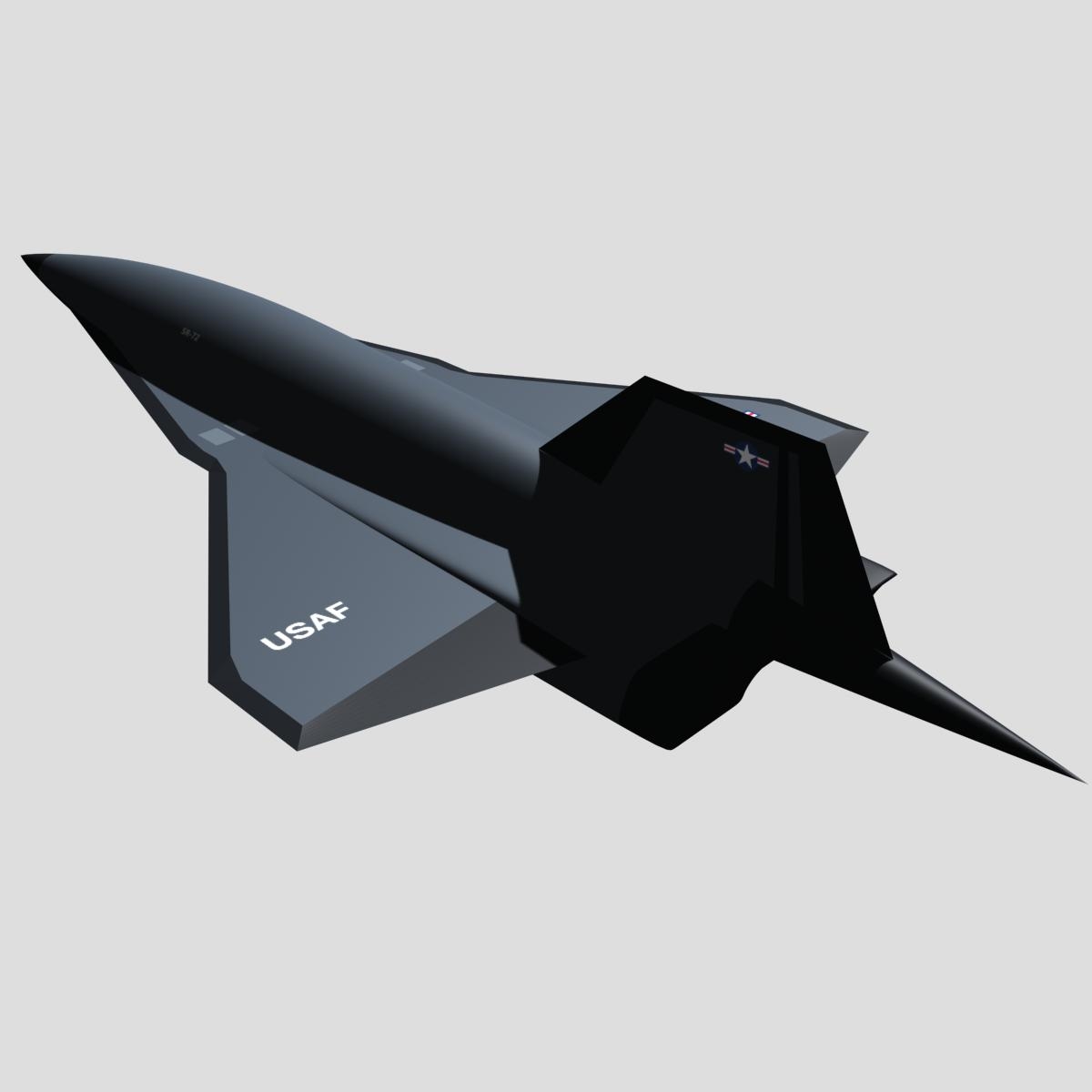 Sr-72 sr 72 3D model - TurboSquid 1215117