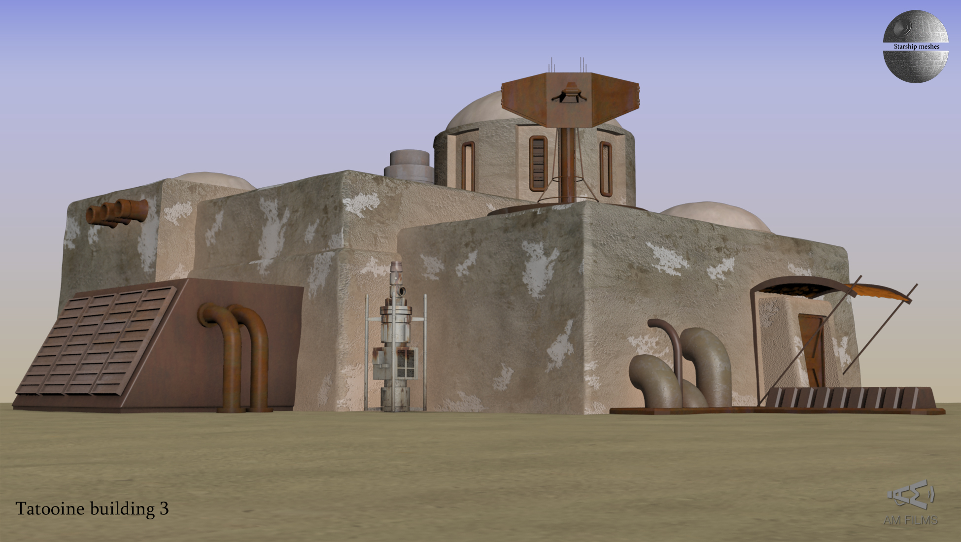 Tatooine building 3D model - TurboSquid 1215128