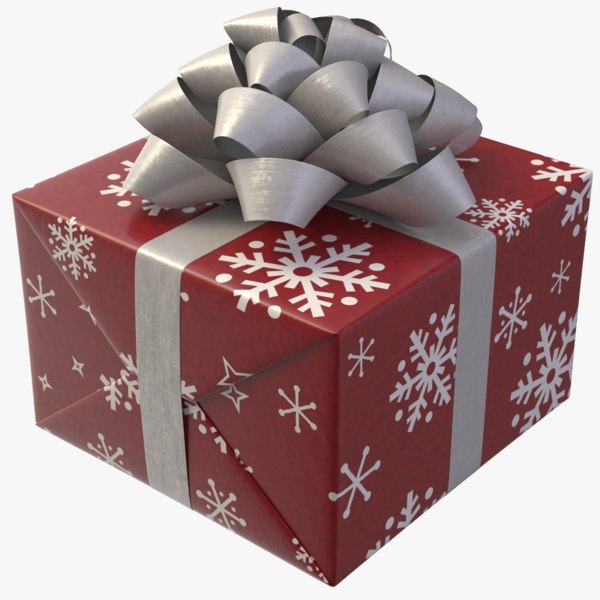 Realistic gift box 02 3D model - TurboSquid 1215142