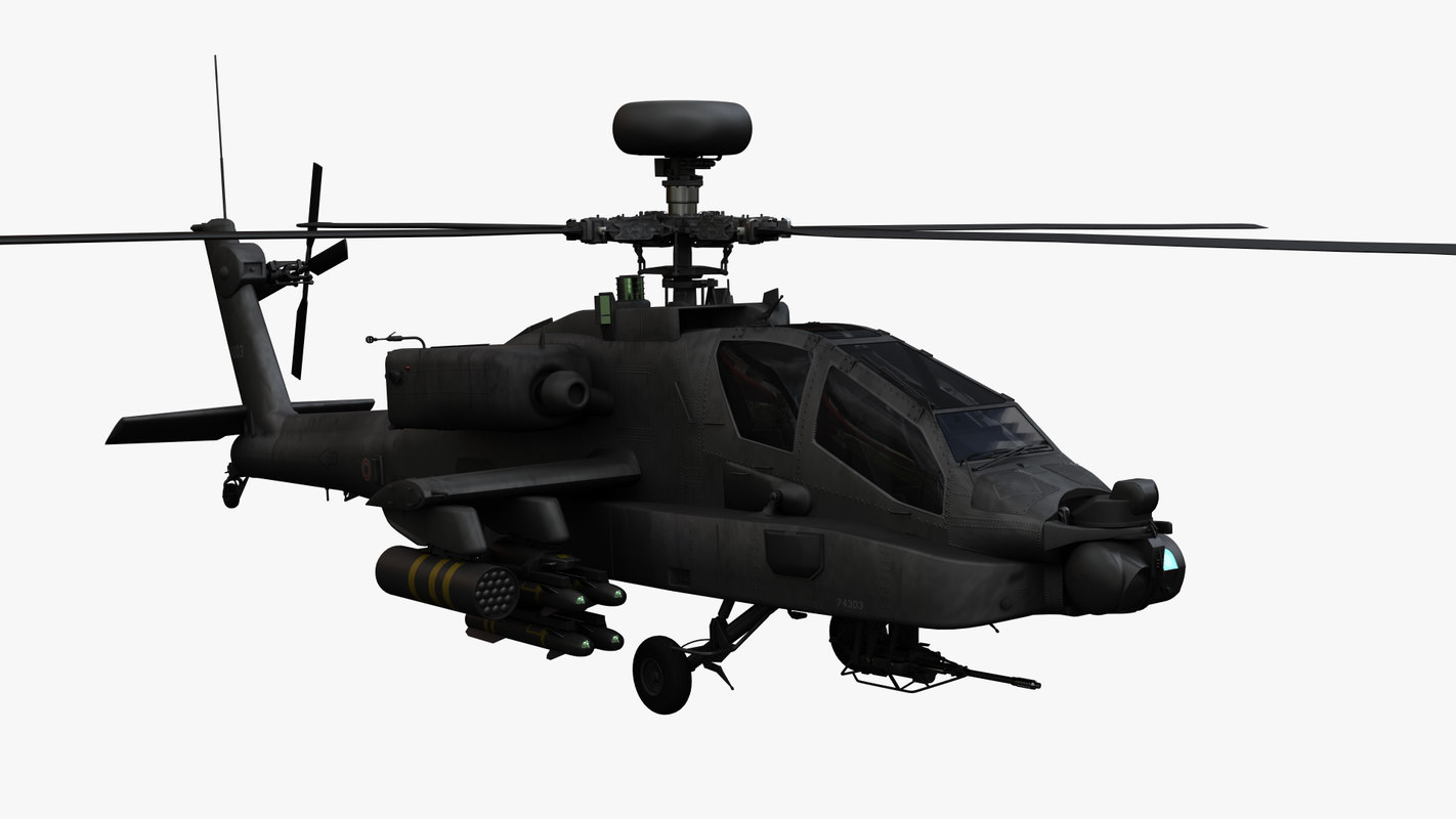3D model boeing ah-64d apache longbow - TurboSquid 1215143