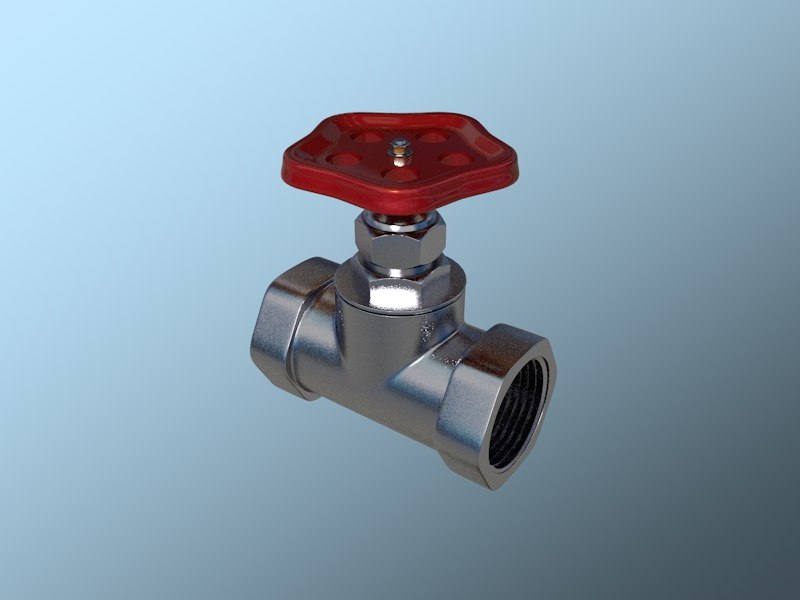 3D water valve - TurboSquid 1215156