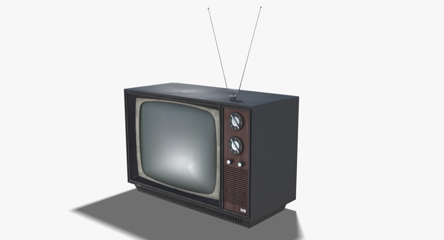 Tv 70s 3D model - TurboSquid 1215202
