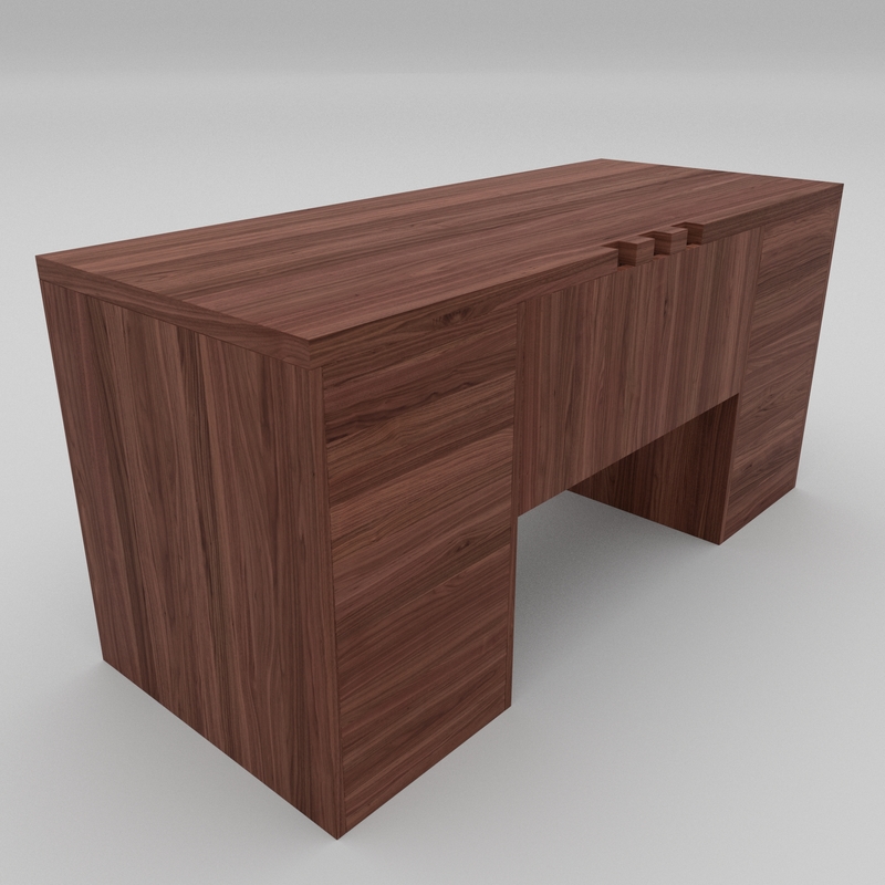 Office table 3D model - TurboSquid 1215223