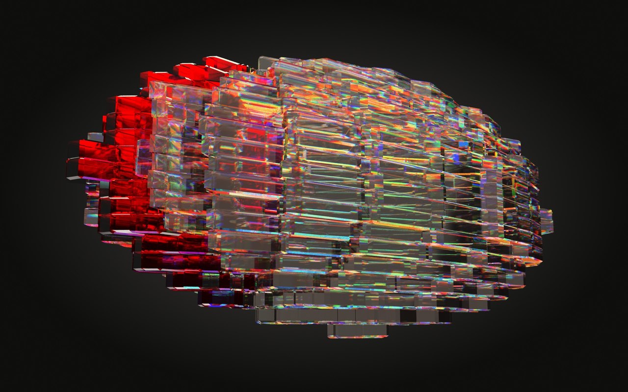 3D glass sculpture model - TurboSquid 1215361