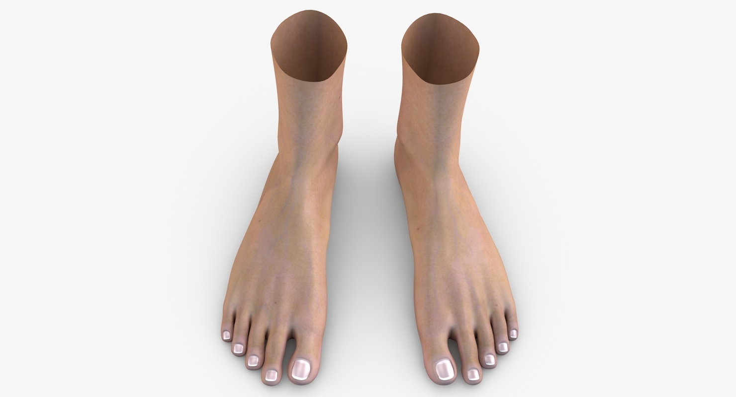Human feet 3D model - TurboSquid 1215448