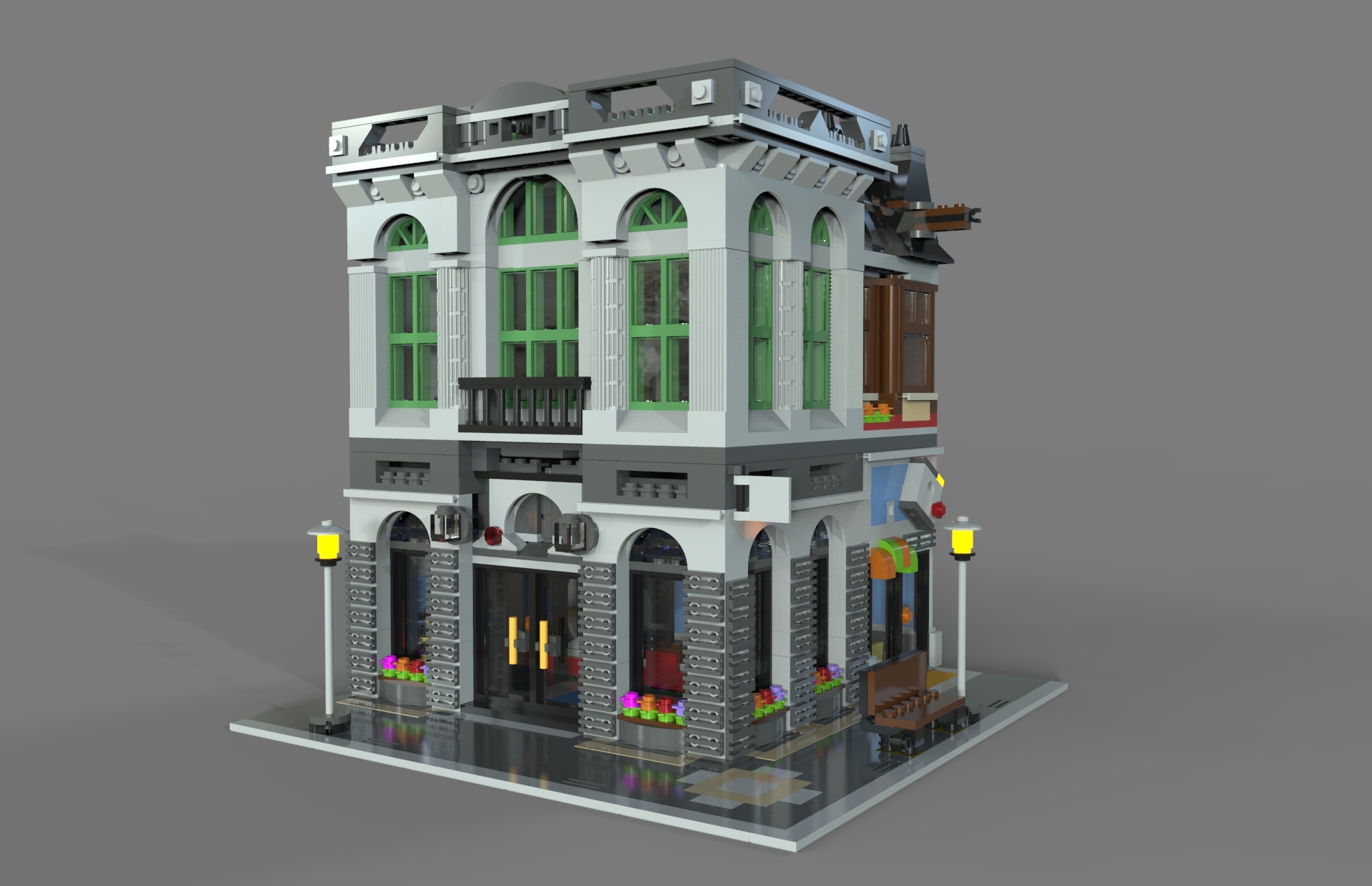 Lego bank 3D model - TurboSquid 1215706