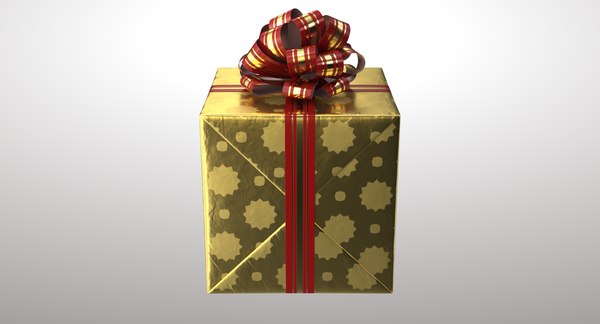 3D realistic gift box 03 - TurboSquid 1215781
