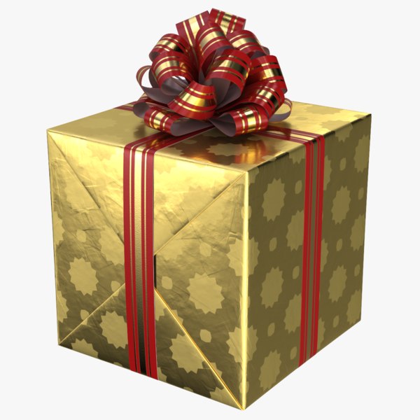 maya gift box animation