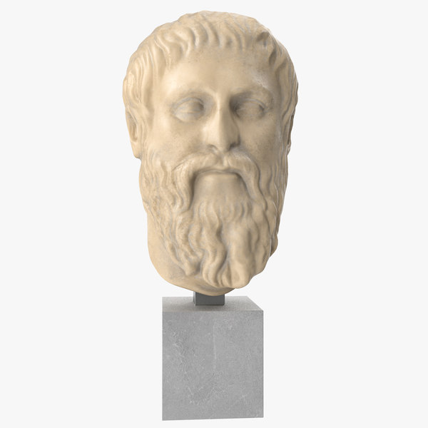 Plato head sculpture 3D - TurboSquid 1215930