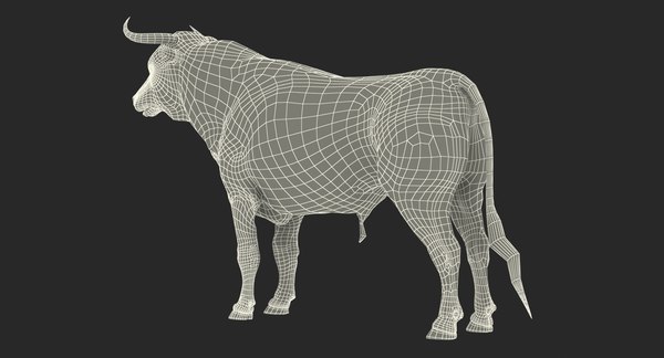 Bull realistic 3D - TurboSquid 1215947