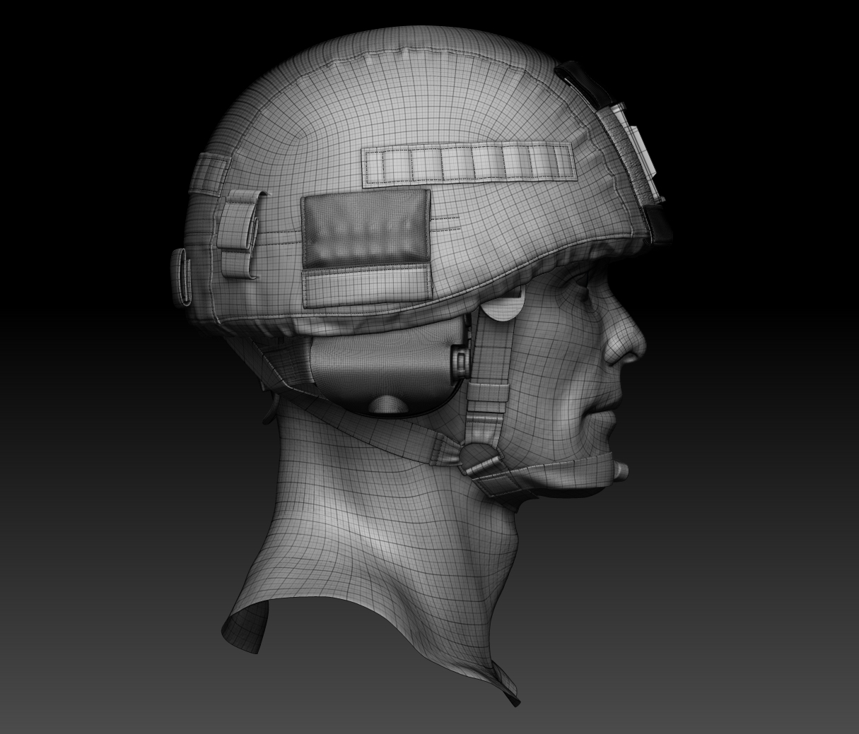 Russian special forces helmet 3D model - TurboSquid 1216008