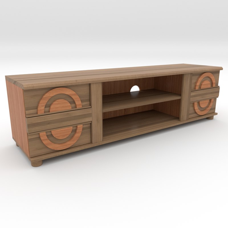 3D tv stand model - TurboSquid 1216116