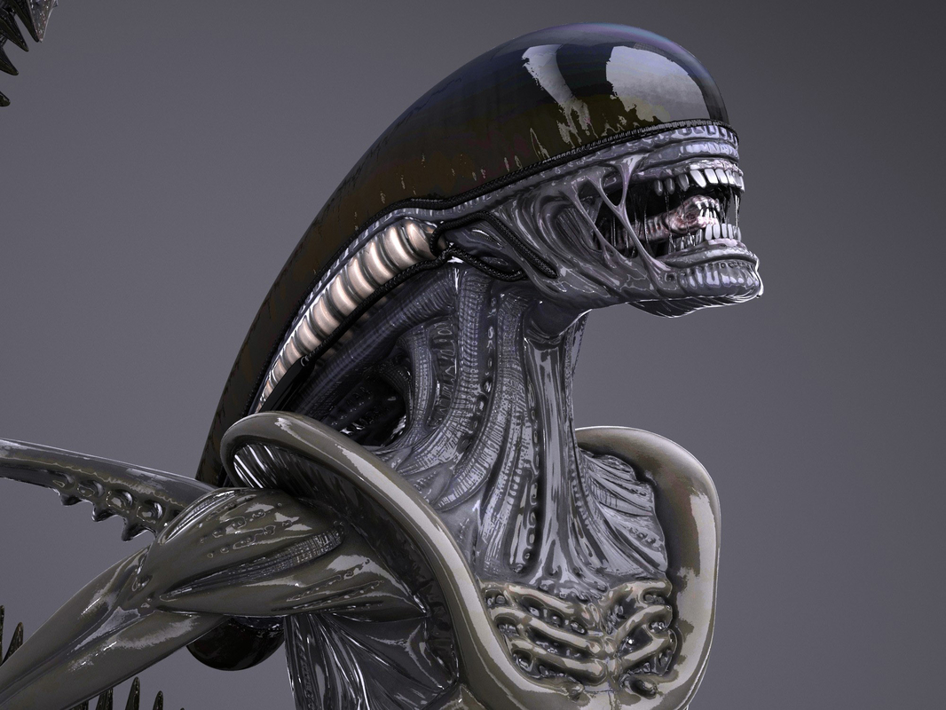 Alien xenomorph 3D model - TurboSquid 1216136