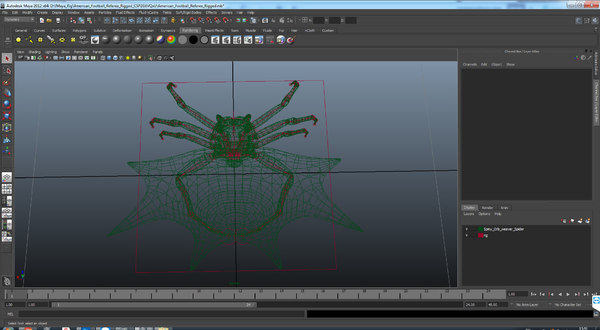 Spiny orb weaver spider model - TurboSquid 1216229