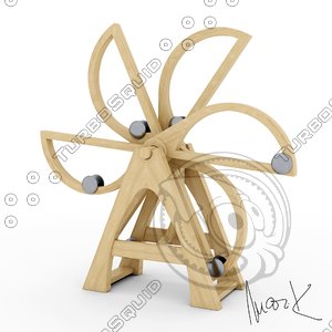 chain perpetuum mobile 3d model
