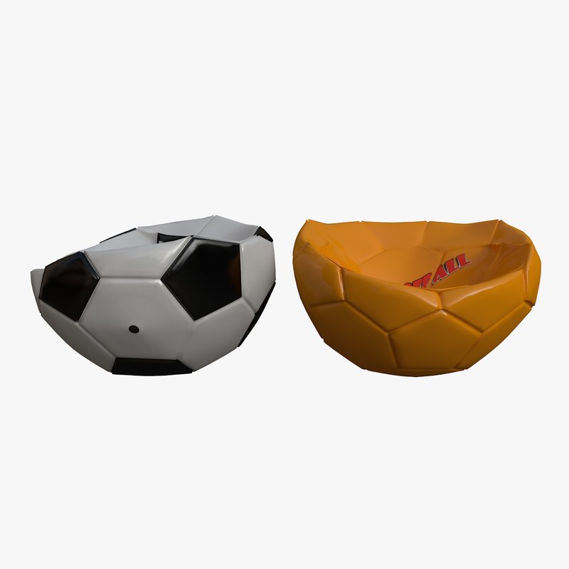 3D deflated balls model - TurboSquid 1216395