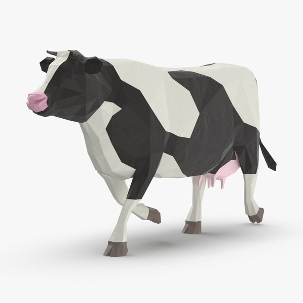 Cartoon Cow 3D Models for Download | TurboSquid