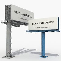 Billboard 3D Models for Download | TurboSquid