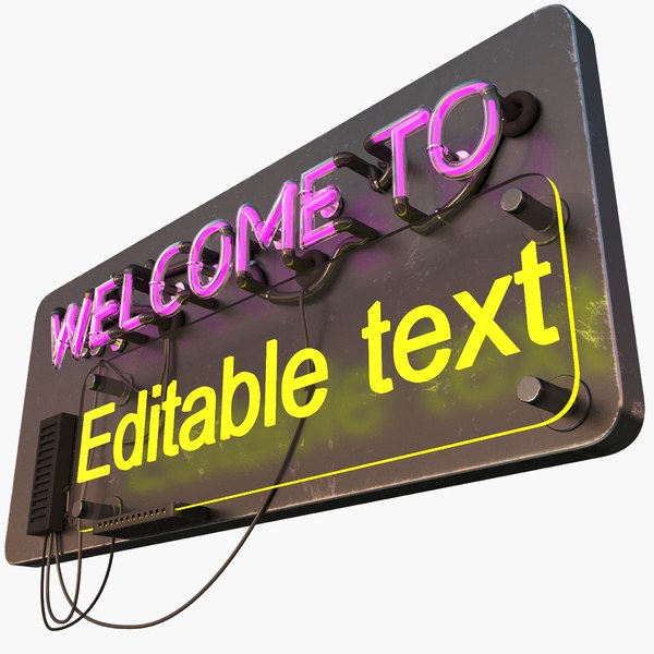 Leuchtreklame (2) 3D-Modell - TurboSquid 1216646