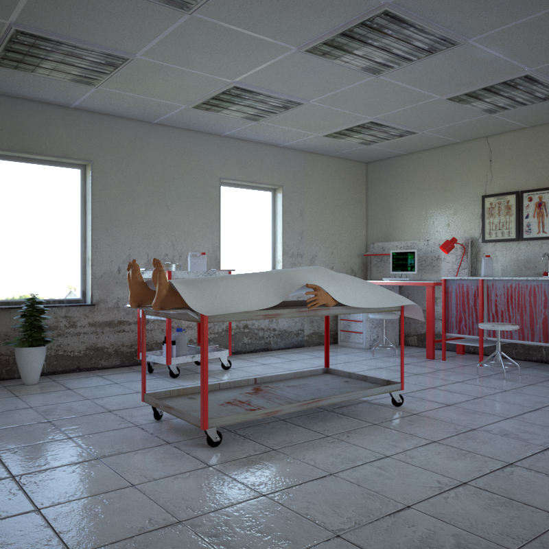 3D experimental laboratory model - TurboSquid 1216659