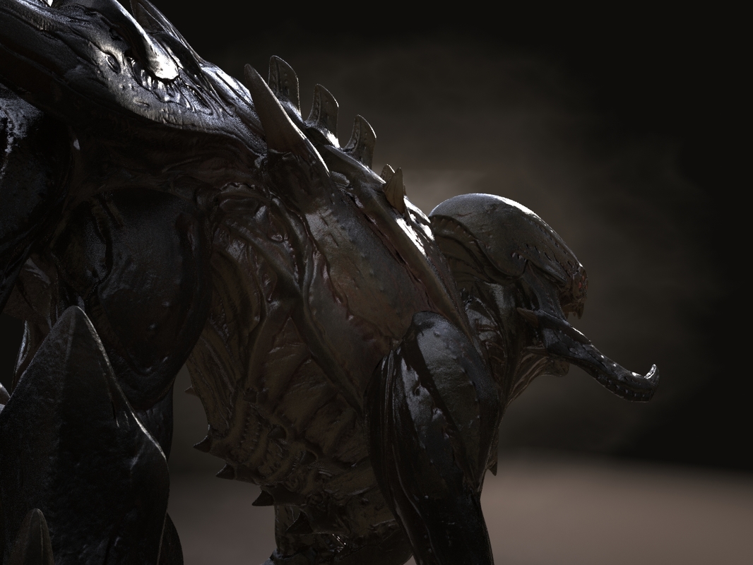 Hybrid zerg hd 3D model - TurboSquid 1216660