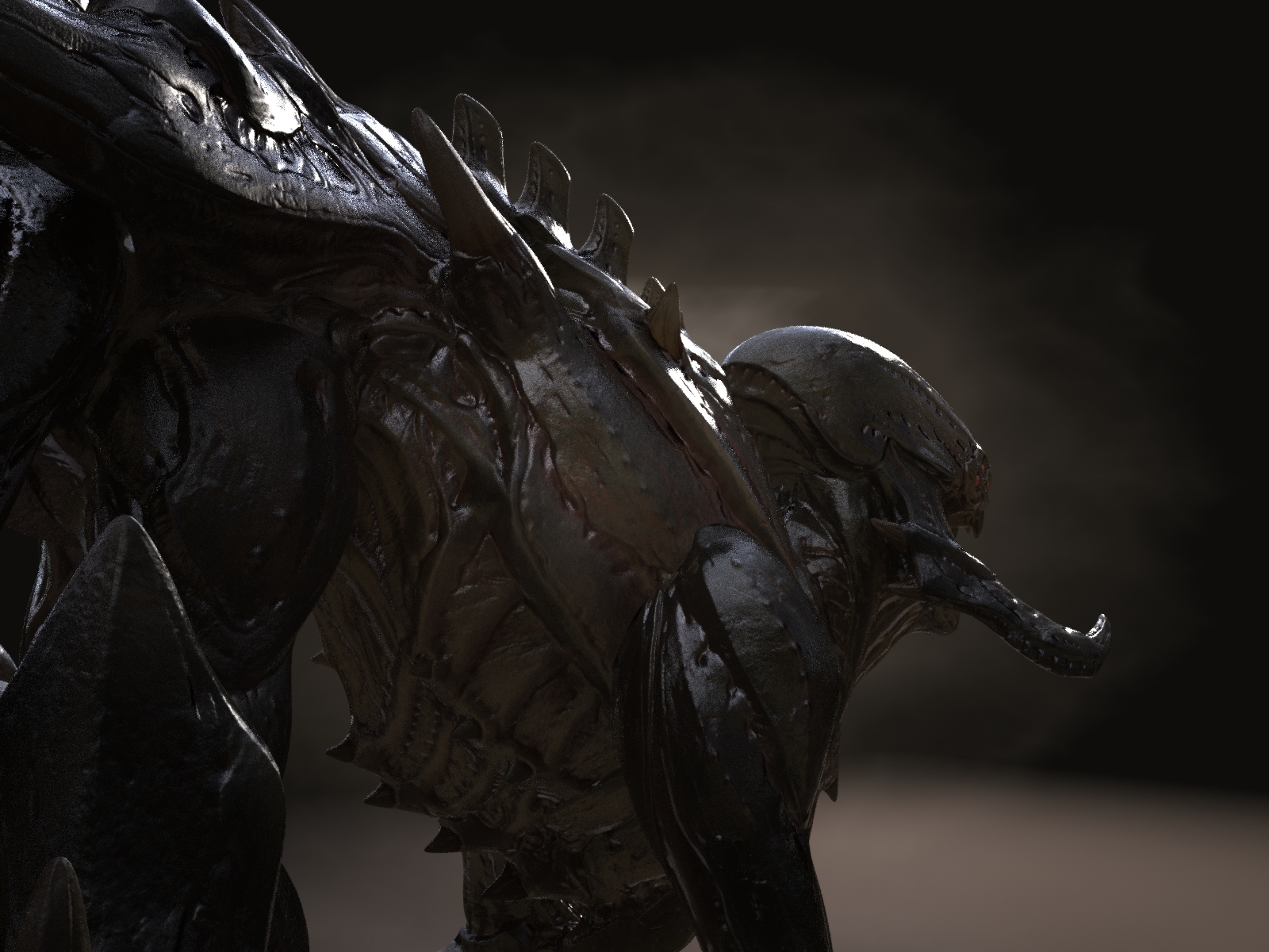 Hybrid zerg hd 3D model - TurboSquid 1216660