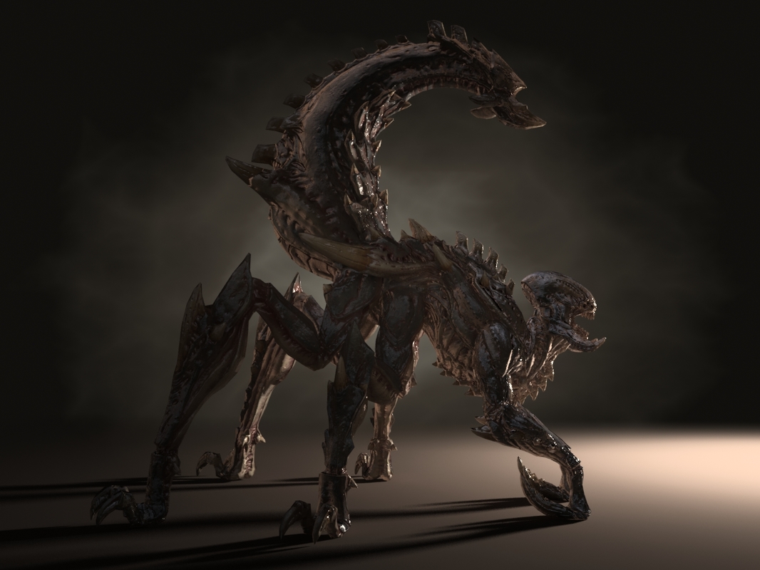 Hybrid zerg hd 3D model - TurboSquid 1216660