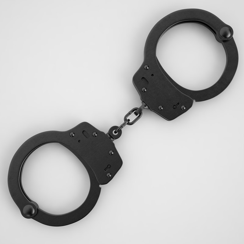 3D handcuffs model - TurboSquid 1216693