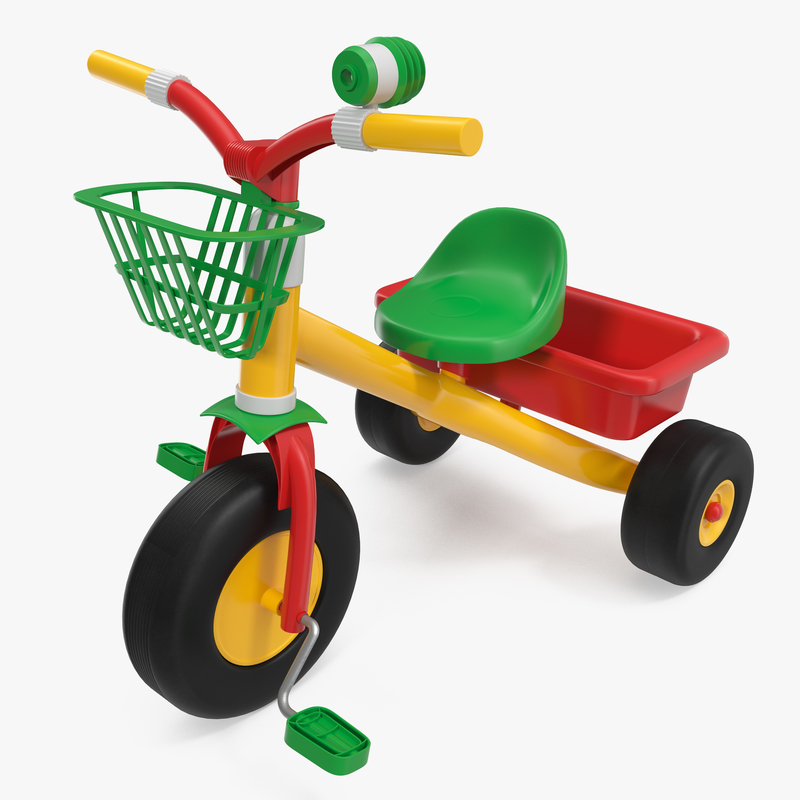 Bike child 3 wheel model - TurboSquid 1216851