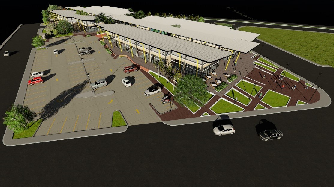 3D mall render - TurboSquid 1217087