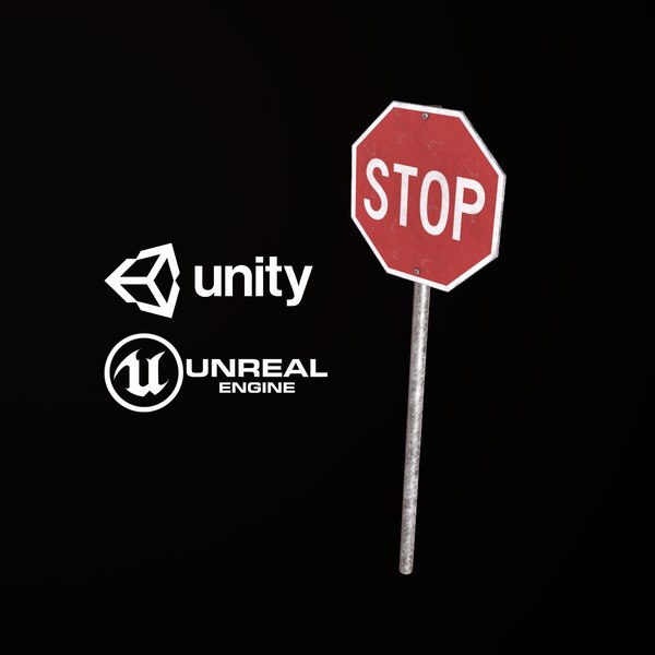 Stop Sign 3D Models for Download | TurboSquid