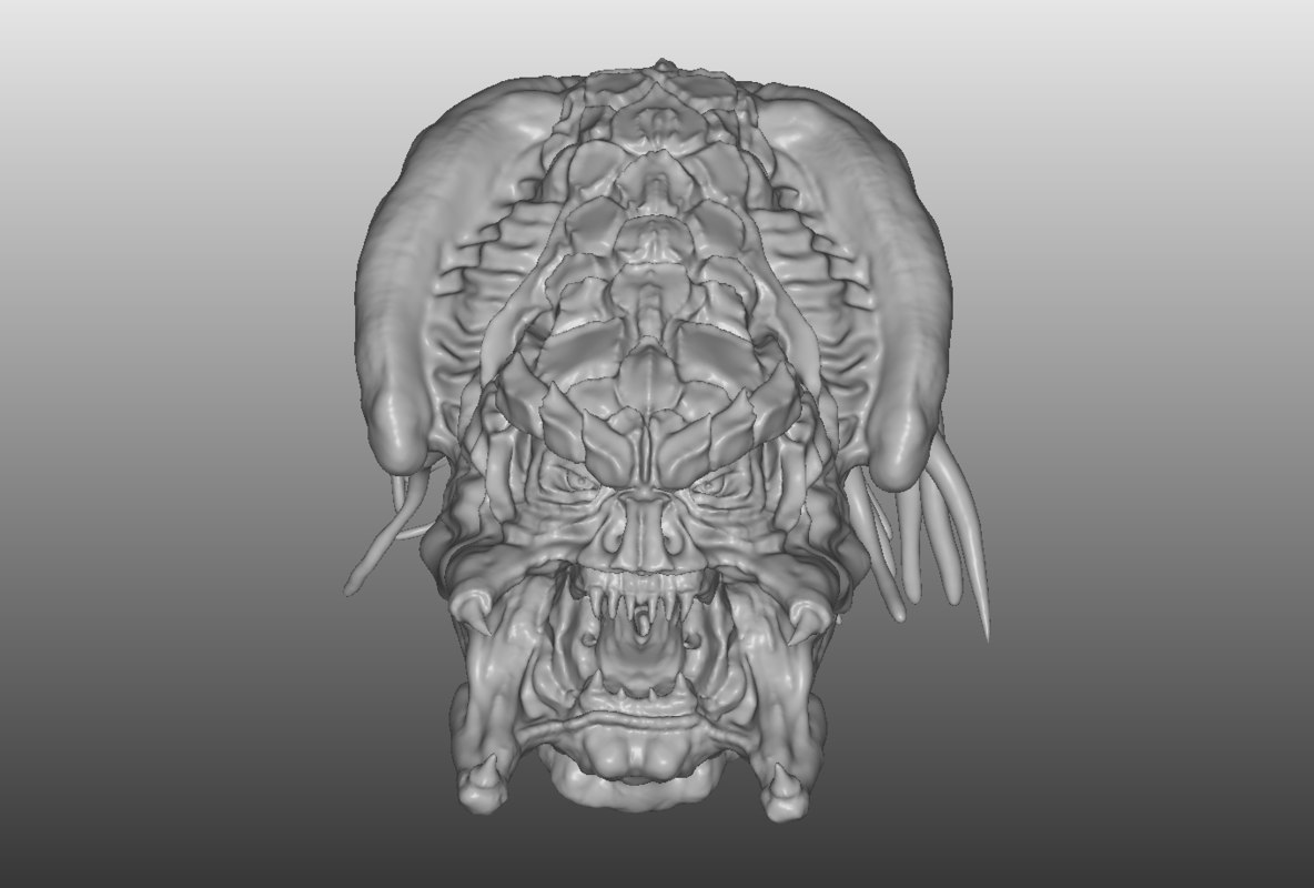 3D yautja alien predator - TurboSquid 1217132