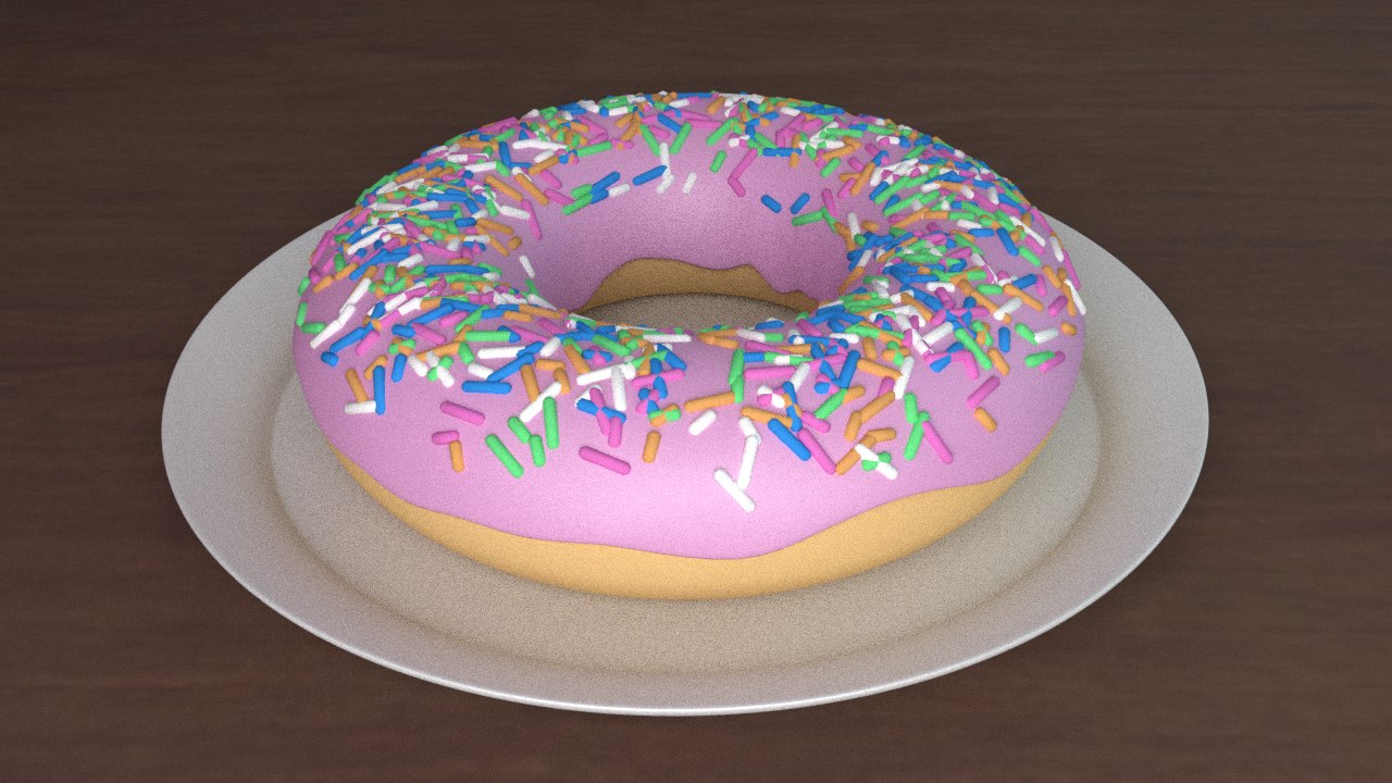 3D model doughnut cartoons - TurboSquid 1217154