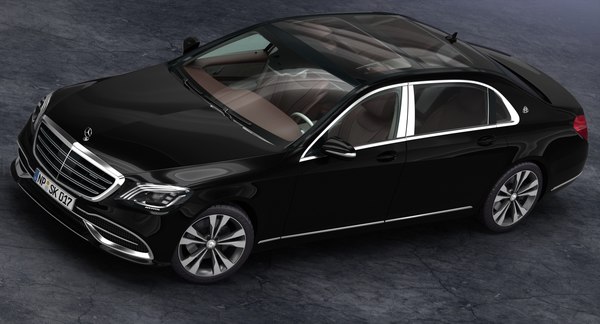 2018 mercedes-benz s-class maybach model - TurboSquid 1217175