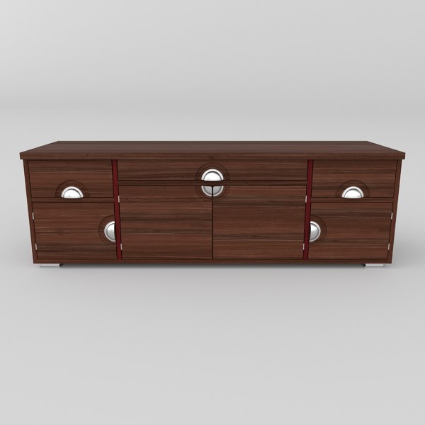 电视架173D模型 - TurboSquid 1217187