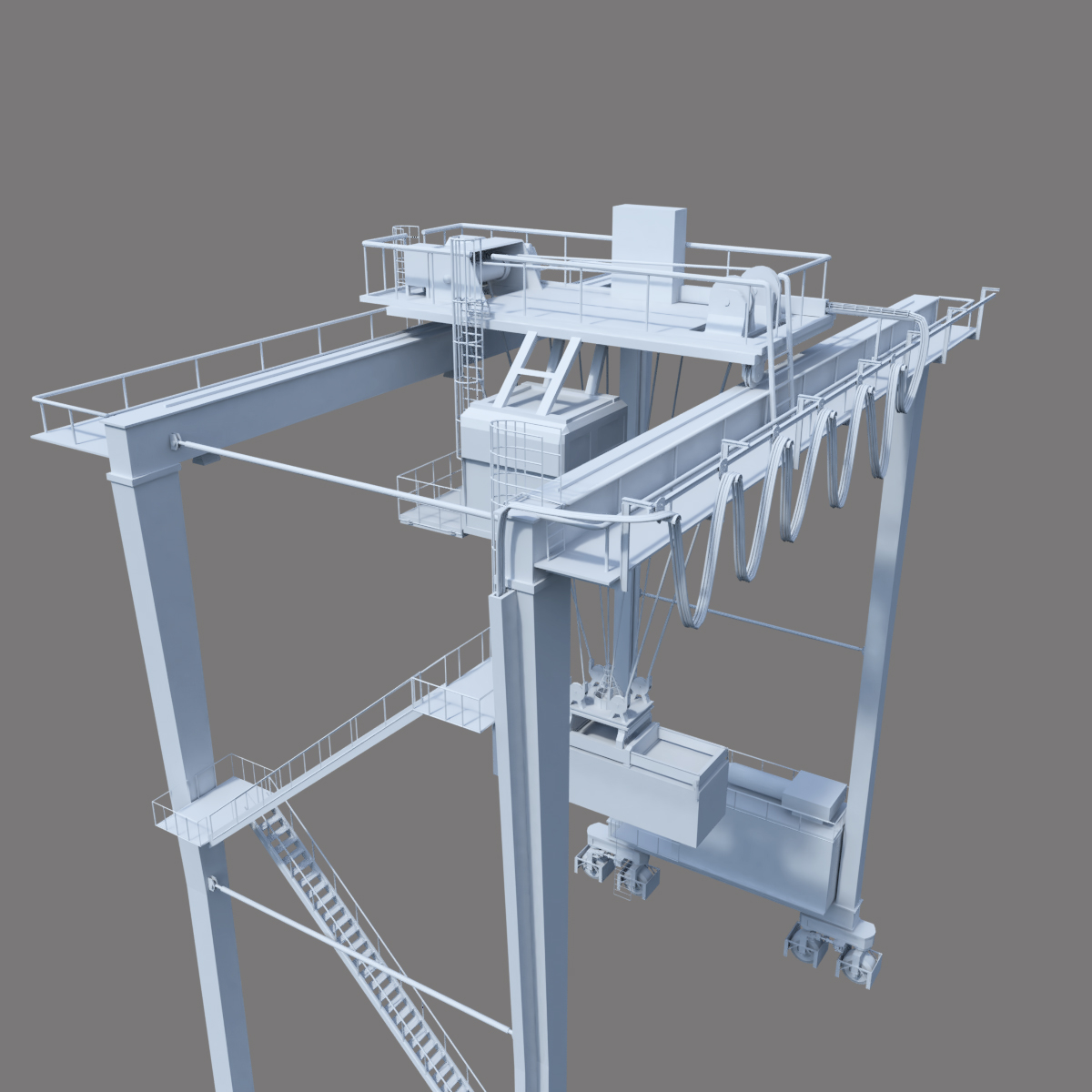 3D rtg crane model - TurboSquid 1217291