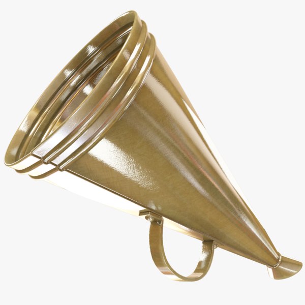 Capitão Retro Megafone Modelo 3D - TurboSquid 1217306