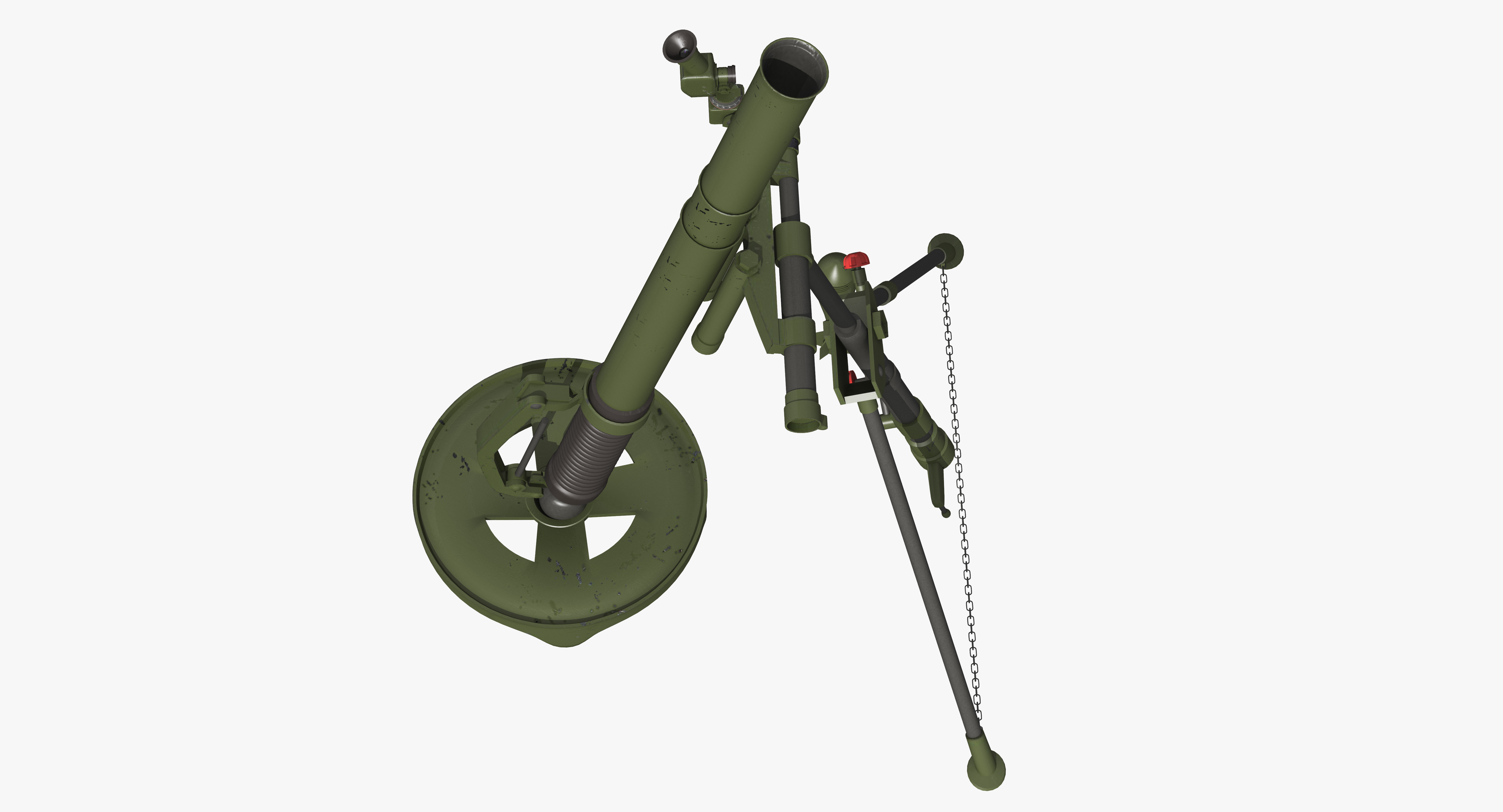3D m224 mortar - TurboSquid 1217405
