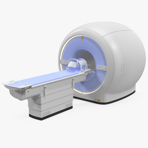 mri machine 3d model