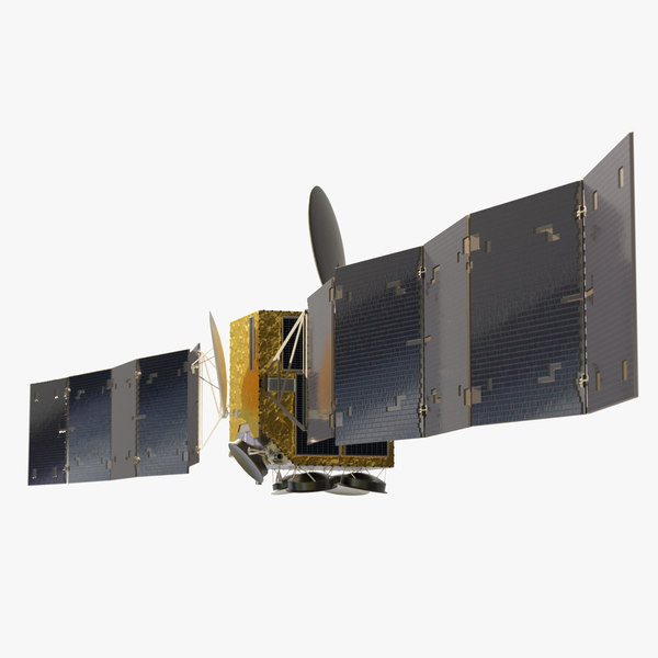 3dsmax milstar 3 aehf satellite
