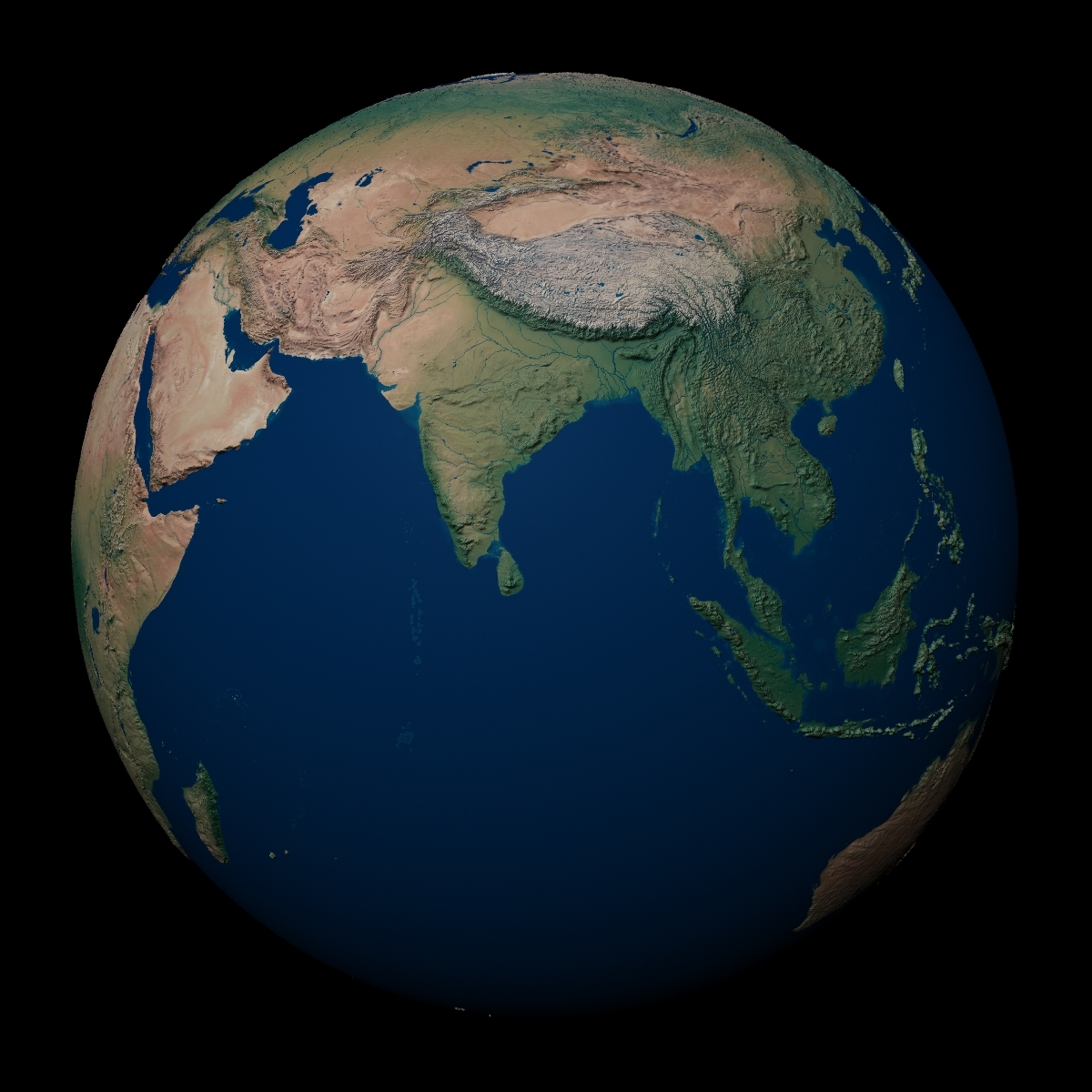 Earth terrain geometry 3D model - TurboSquid 1217507