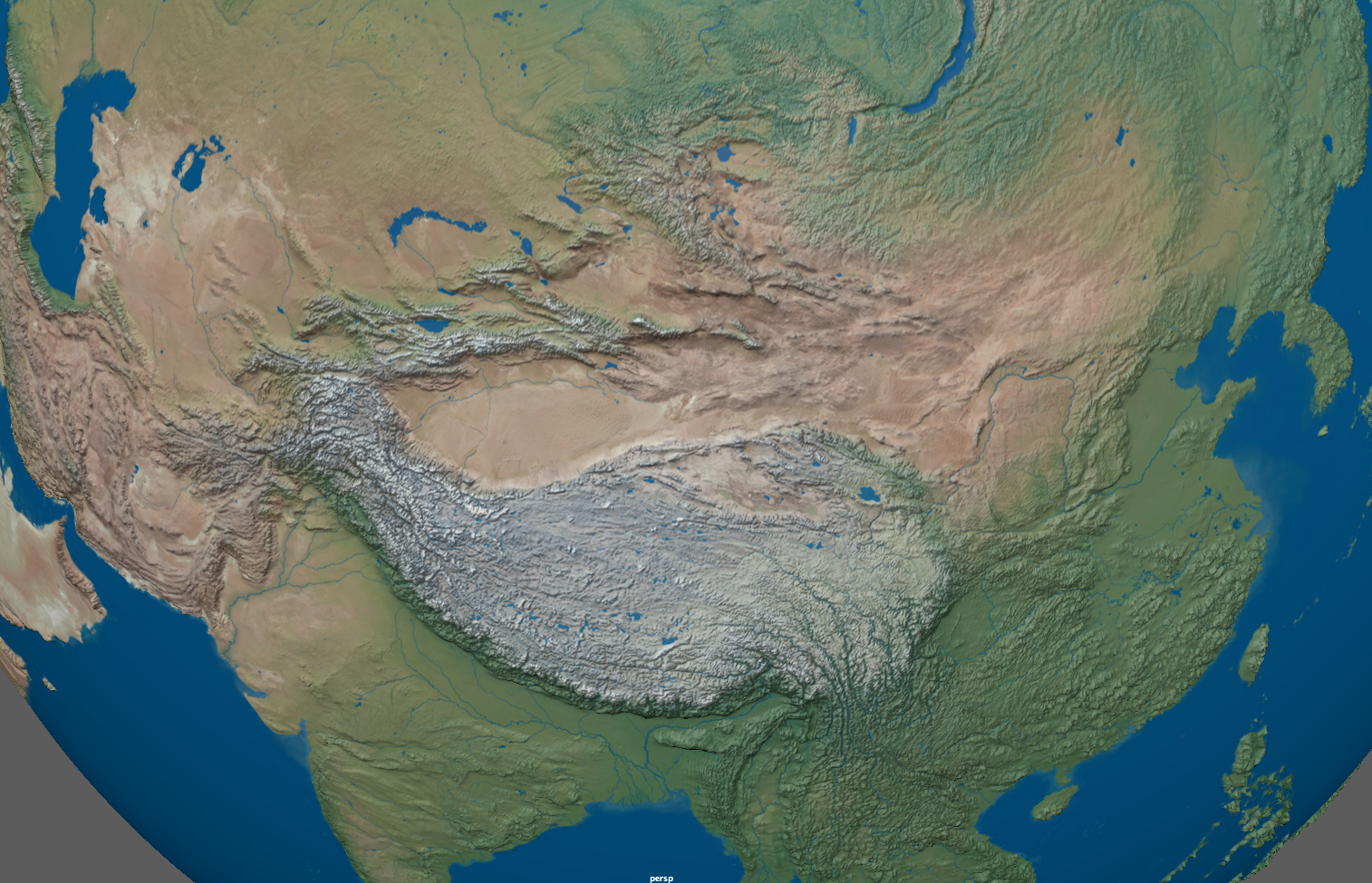 Earth terrain geometry 3D model - TurboSquid 1217507