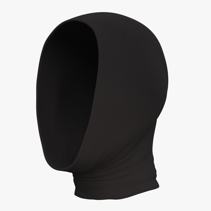 Hood balaclava model - TurboSquid 1217590