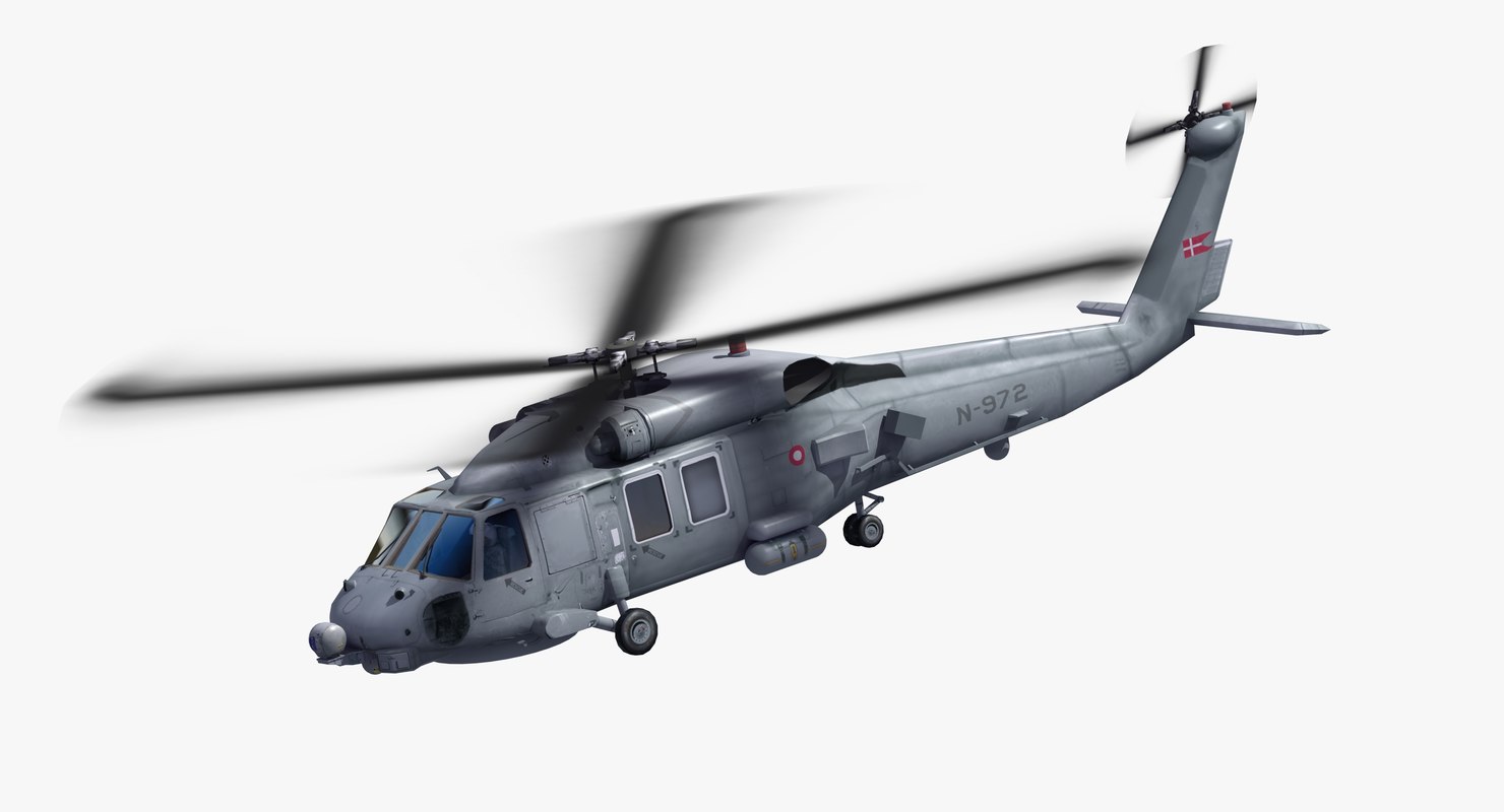 Mh-60r danish 3D model - TurboSquid 1489937