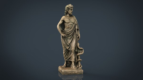 greek bust 3d model