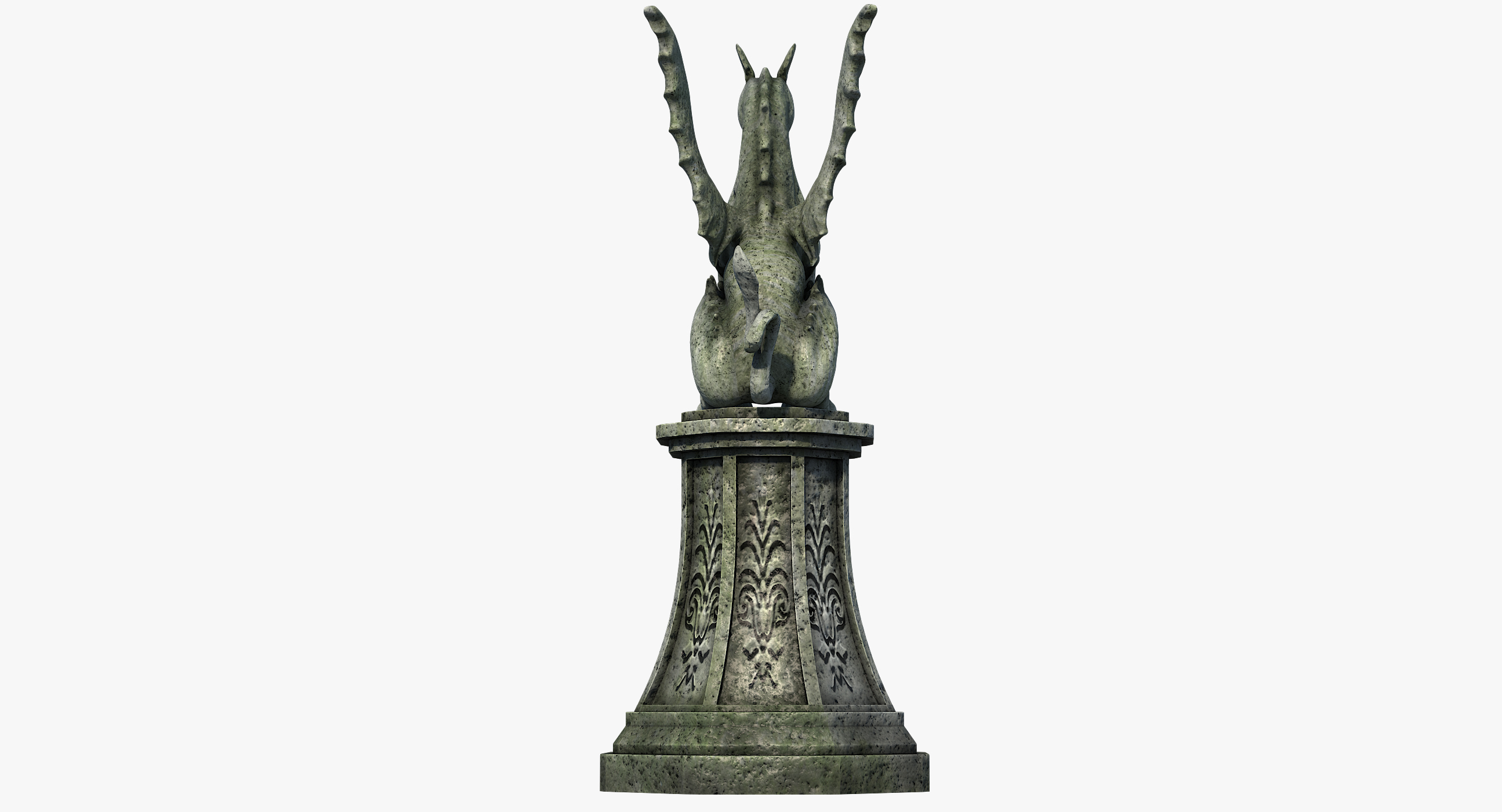 Gothic statue 05 3D - TurboSquid 1217881