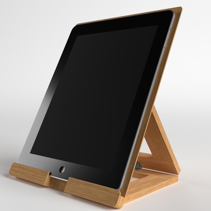3D tablet stand desktop table model - TurboSquid 1217911